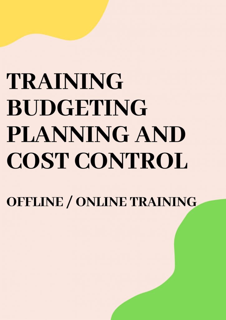 TRAINING BUDGETING PLANNING AND COST CONTROL